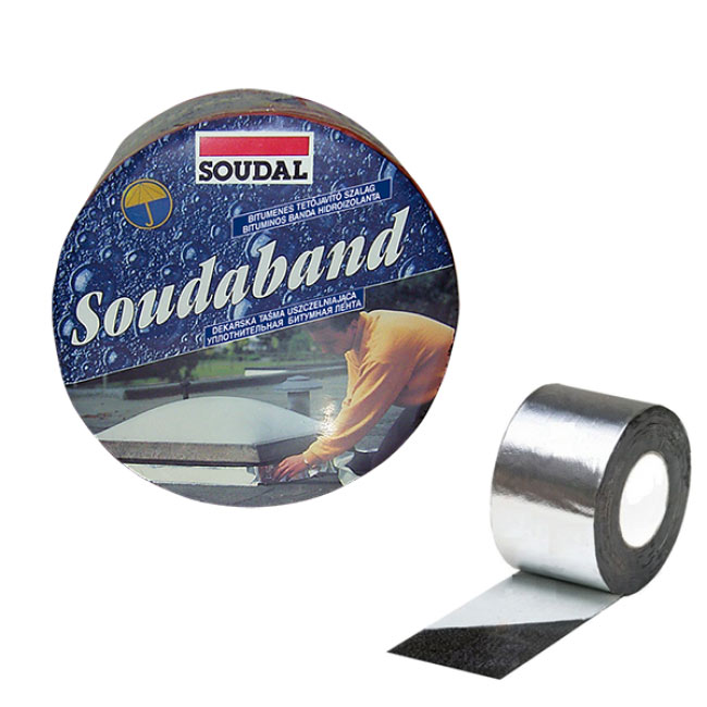 Soudal Soudaband bandă hidroizolantă pe bază de bitum, Aluminiu 7.5см х ...